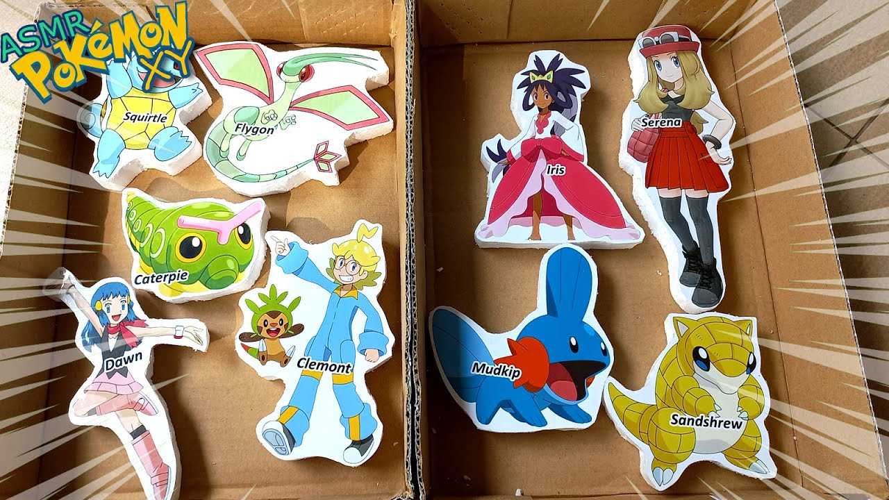 ASMR: Gentle Sounds Creating a Mini Pokedex from Paper | DIY & ASMR 03 ...
