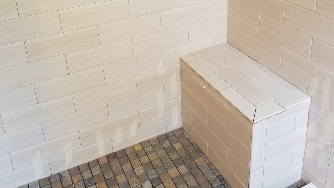 Como instalar ceramica en paredes de una ducha - YouTube