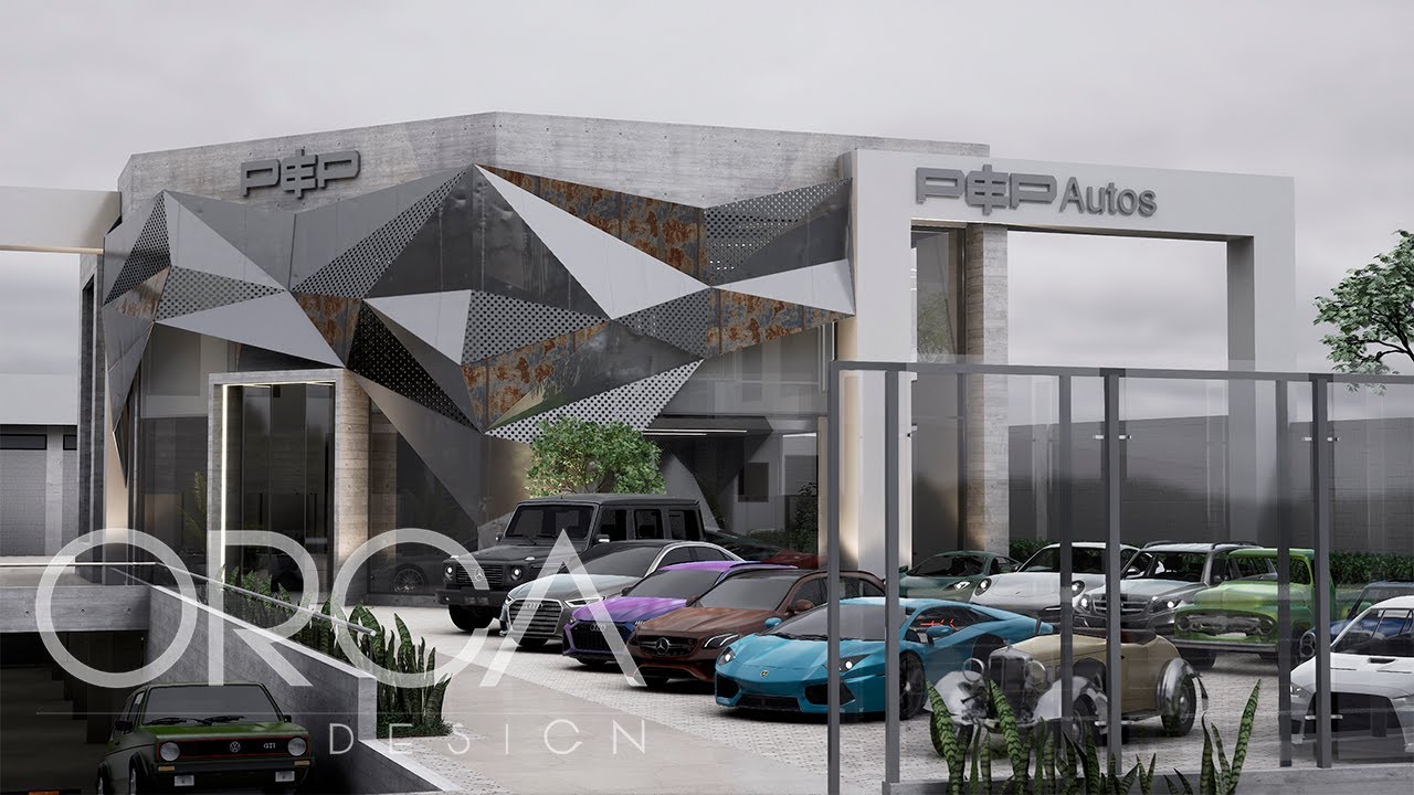 Arquitectura Moderna | Concesionario de autos de lujo | Ambato, Ecuador ...
