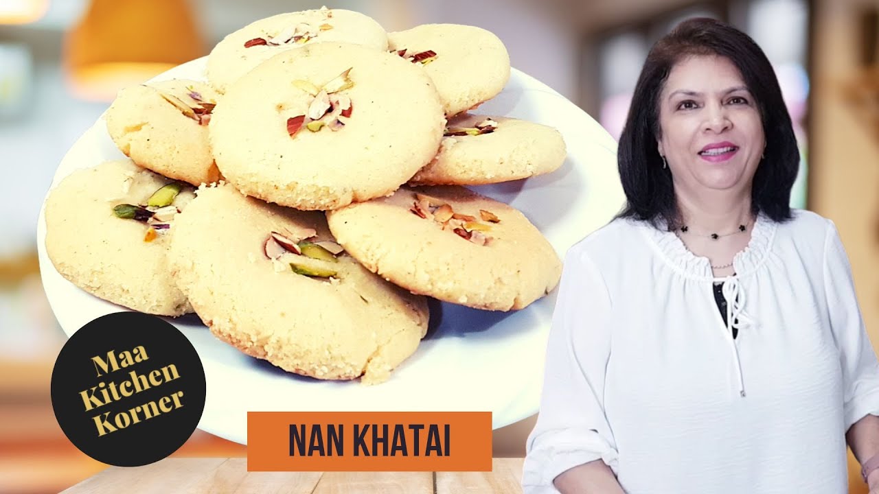 Nankhatai | Easy Eggless Nan Khatai Biscuit | Pakistani Cookies ...