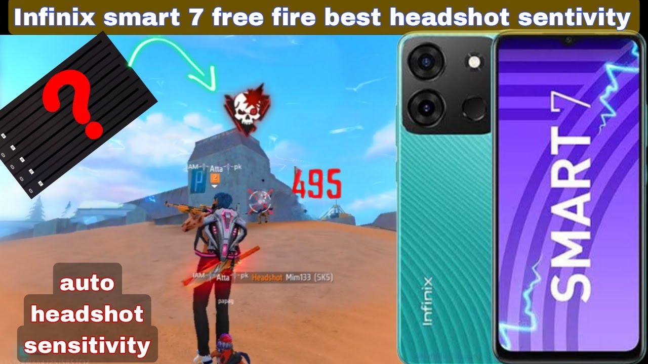 Infinix Smart 7 Free Fire Hacker Headshot Sensitivity & Headshot ...