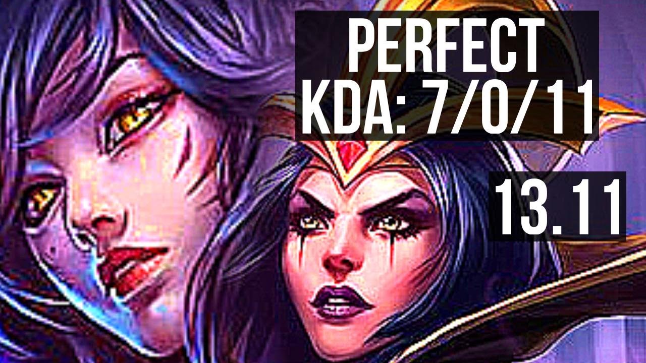 Ahri Vs Leblanc Mid 7 0 11 Godlike 300 Games Kr Master 13 11