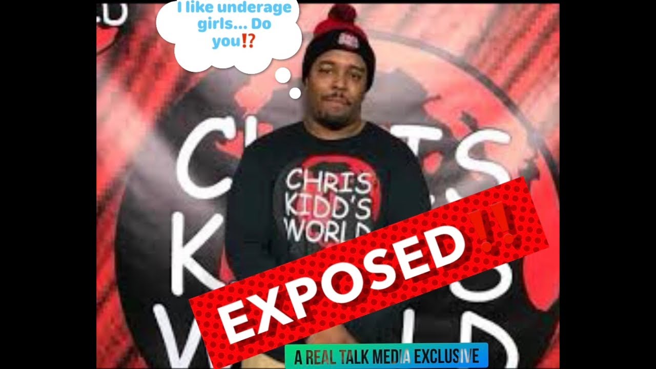 Youtuber Chris Kidd / Chris Lloyd GUILTY of 👀 at risk Lil girl - Chris ...