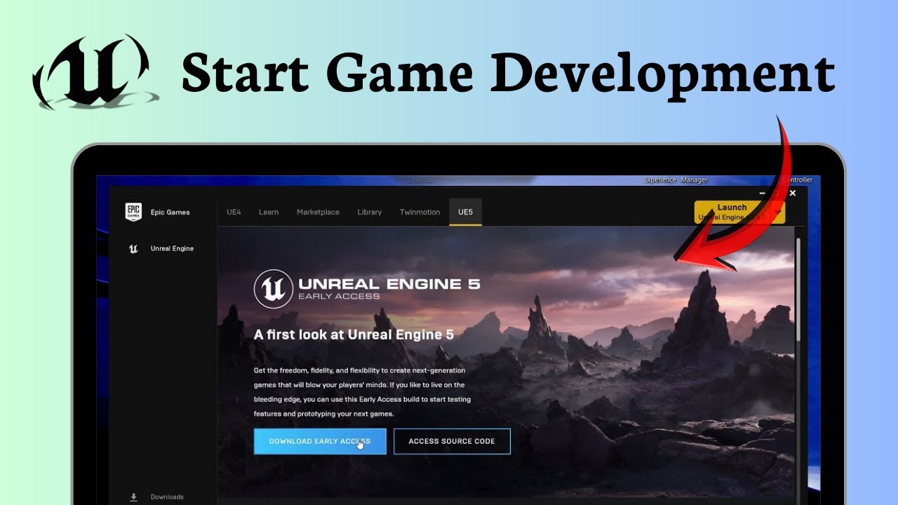 How to download and install Unreal Engine 5 (Project Ready) - YouTube