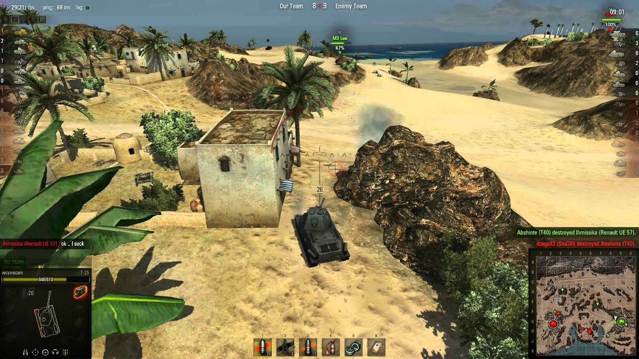 (1st) WoT T-25 Being Half the Team (Hard Carry, 7 Kills) - YouTube
