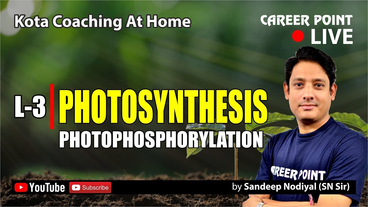 Photosynthesis L-3 | Photophosphorylation | Biology | NEET | Class 11 | Sandeep Nodiyal (SN Sir ...