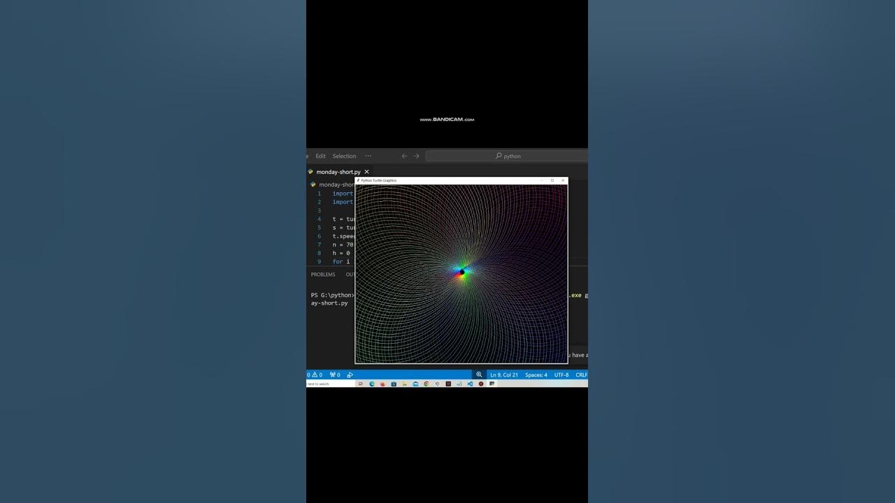 Python Circle Animation Animation Codelover Pythonprogramming Gamecode Coder Youtube