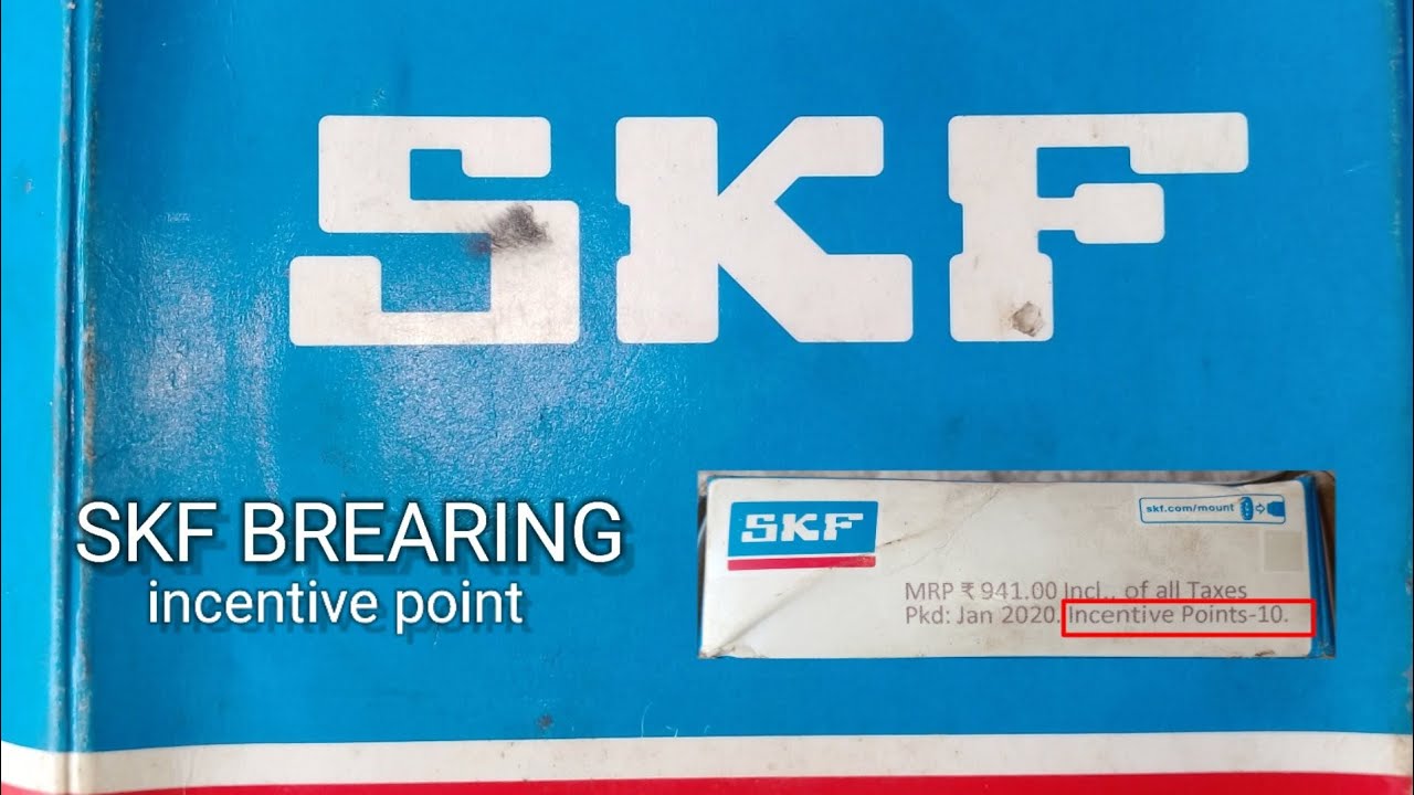 what is skf brearing incentive point ☝️#skf #brearing - YouTube
