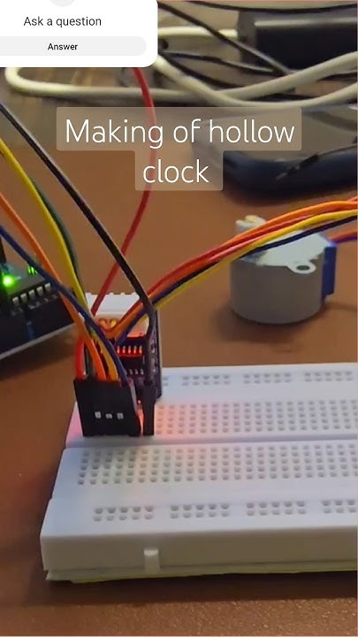 Making of Hollow Clock #Arduino #arduino - YouTube