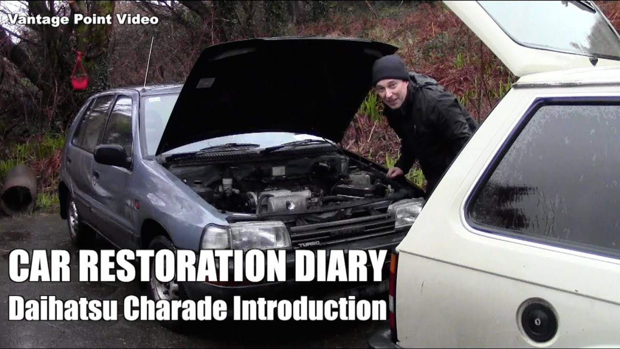 Daihatsu Charade Turbo Diesel: Charade Restoration #1 - YouTube