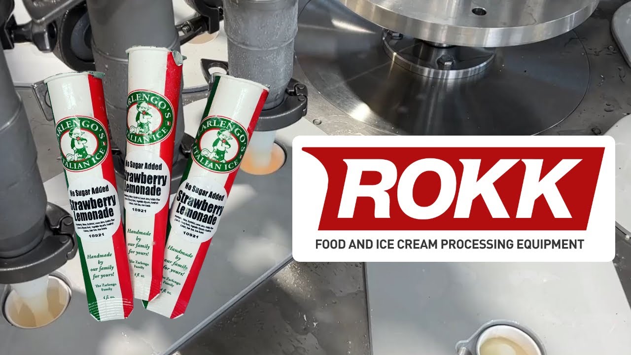 3-lane Calippo Fully Automatic Filling Machine - ROKK RR 2000 - Ice ...