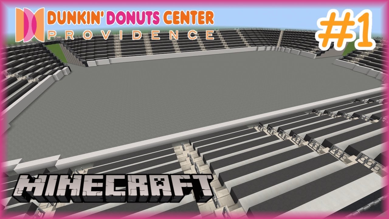 Building Dunkin' Donuts Center #1 {Tier 1} (Minecraft) - YouTube