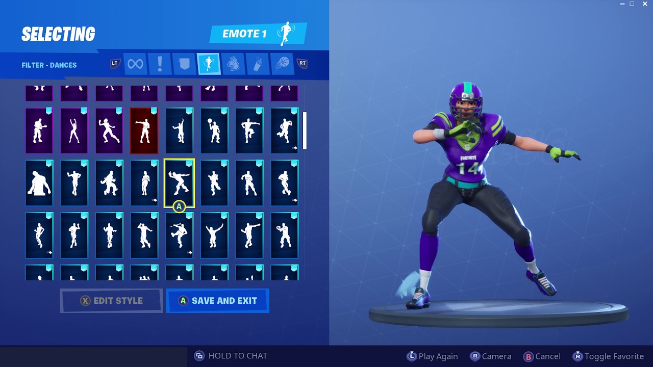 🔥 Fortnite Blitz Outfit Showcase with All Dances & Emotes - YouTube