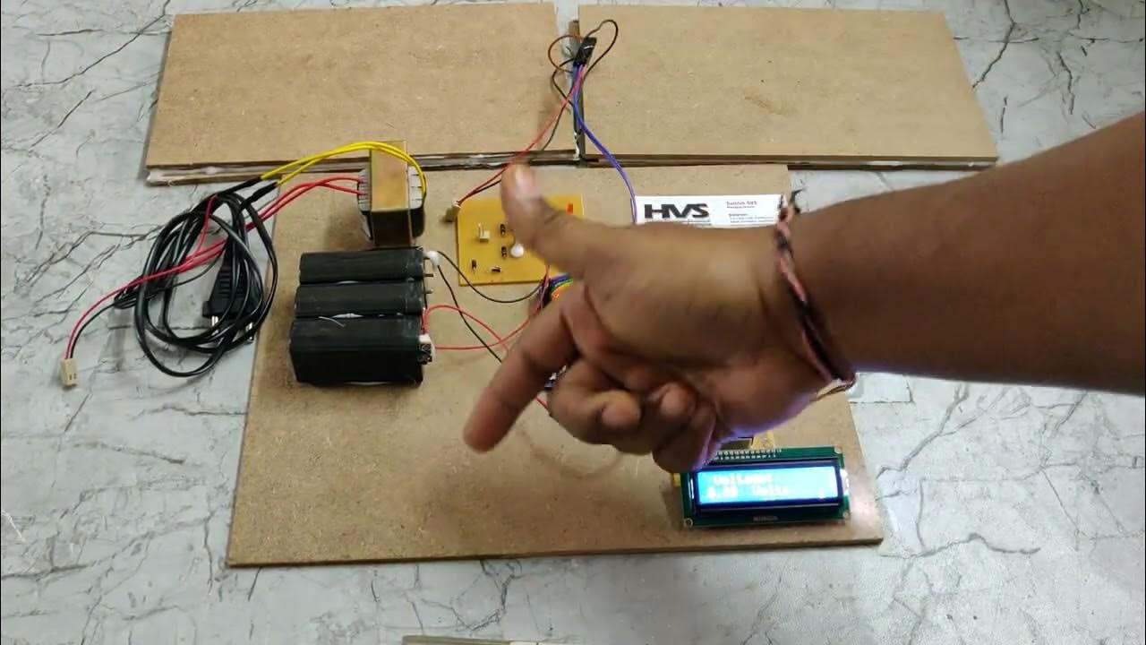 Foot step power generation using piezo electric sensors - YouTube