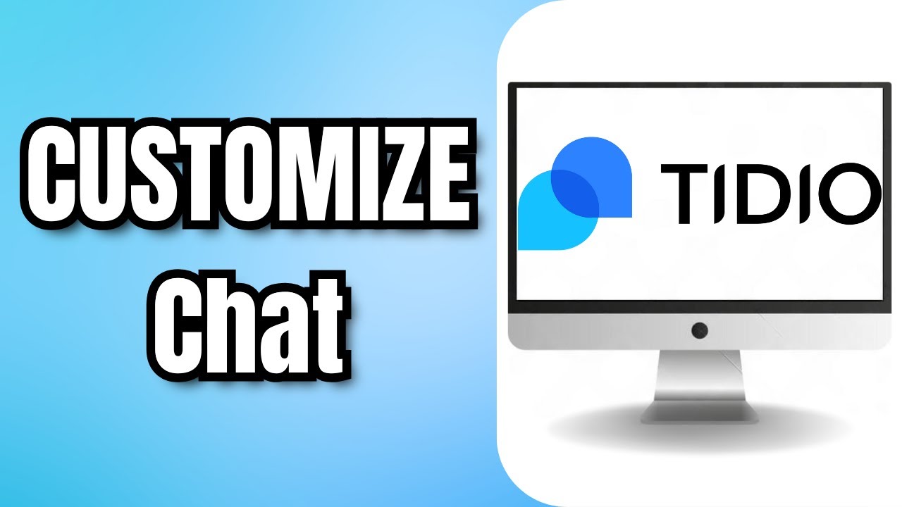 How To CUSTOMIZE Tidio Chat - YouTube