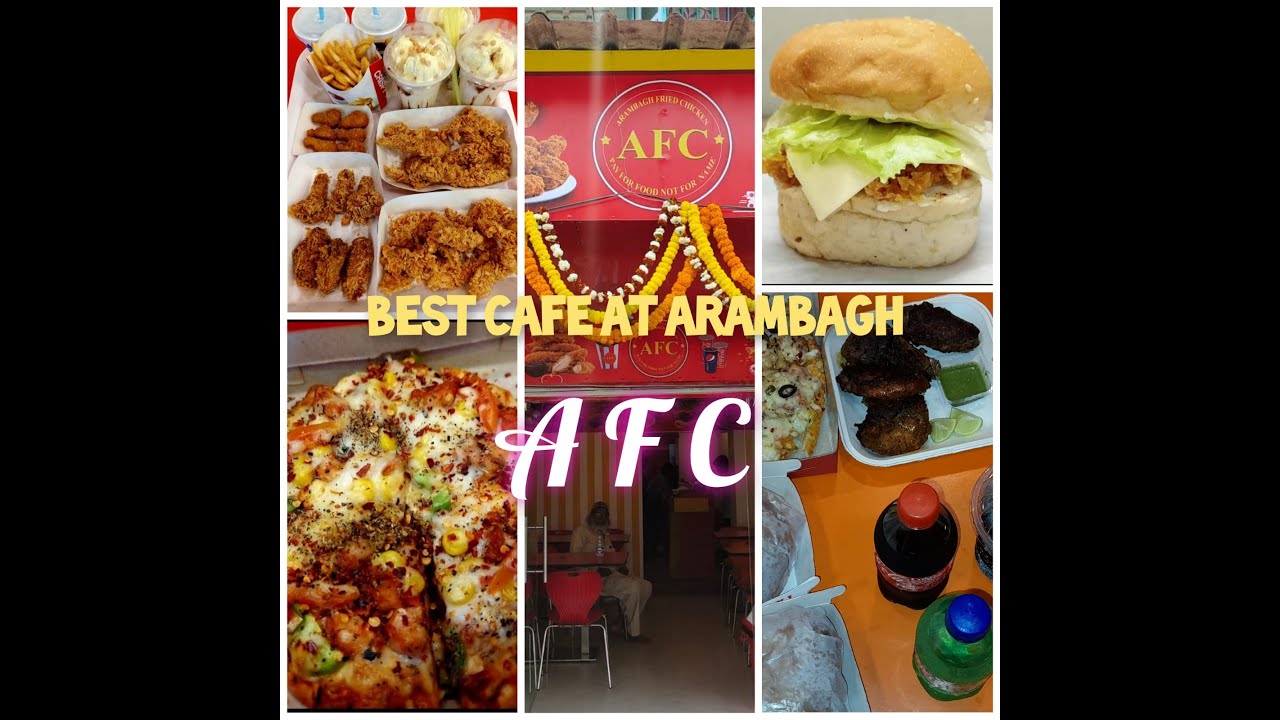 🍕🍕🍔🍟🍷First Time Ever exploring the Best Cafe at ARAMBAGH Arambagh Fried ...