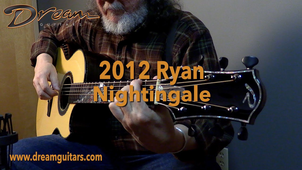 2012 Ryan Nightingale Signature Series, Brazilian Rosewood & Carpathian ...