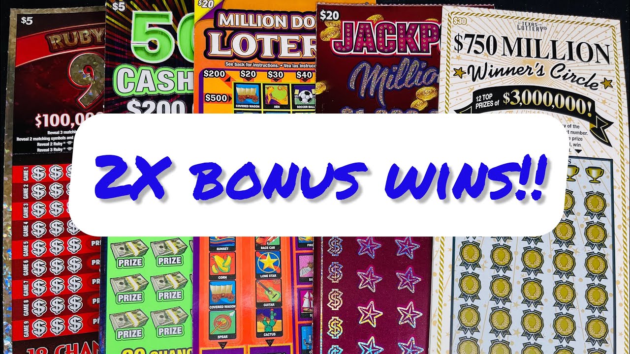 2X Bonus Wins!! 🤑 Full Book Announcement 💰 $150 in Texas Lottery ...