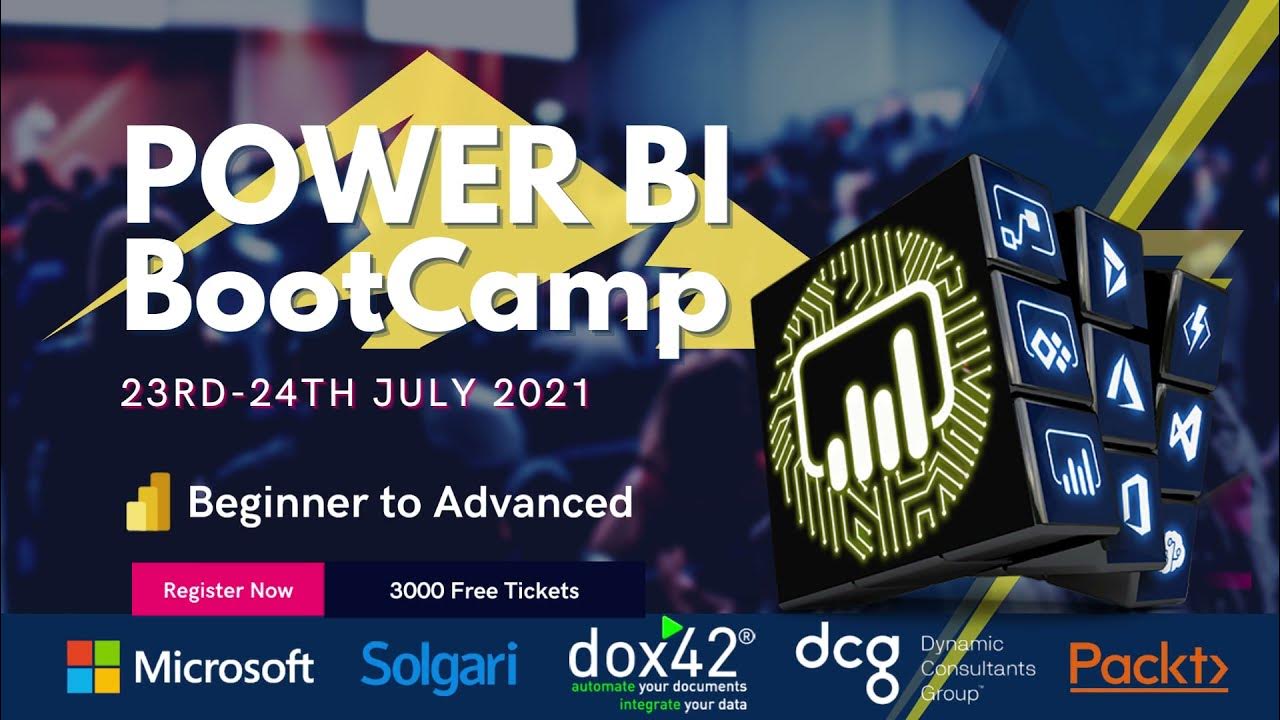Power BI Bootcamp 2021 - 23rd & 24th July - YouTube