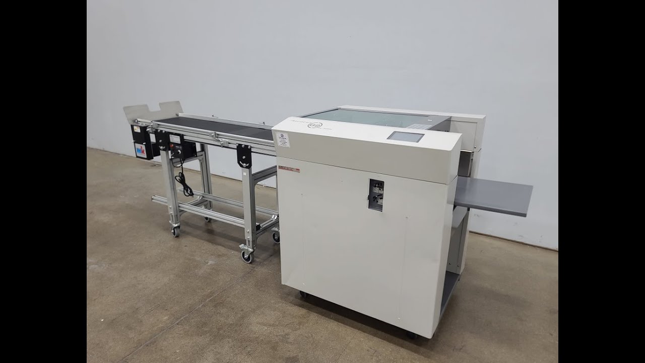 2021 MBM Aerocut G2 Air Feed Automatic Slitter / Cutter / Creaser - YouTube