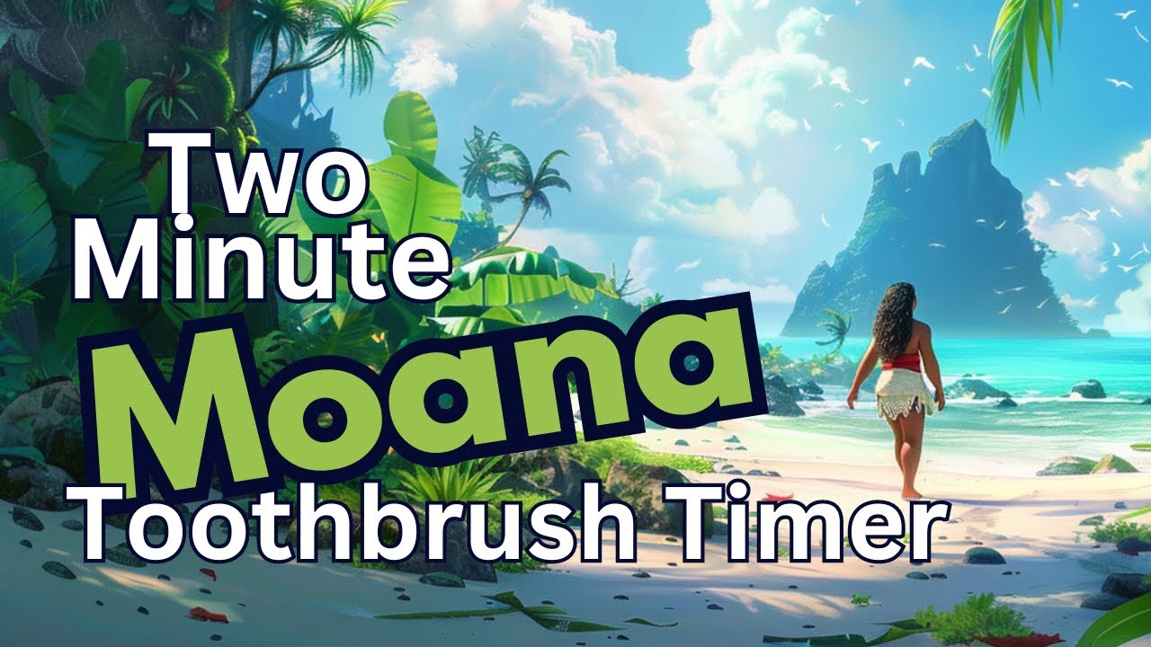 Brush with Moana! 2-Minute Fun Toothbrushing Song for Kids - YouTube