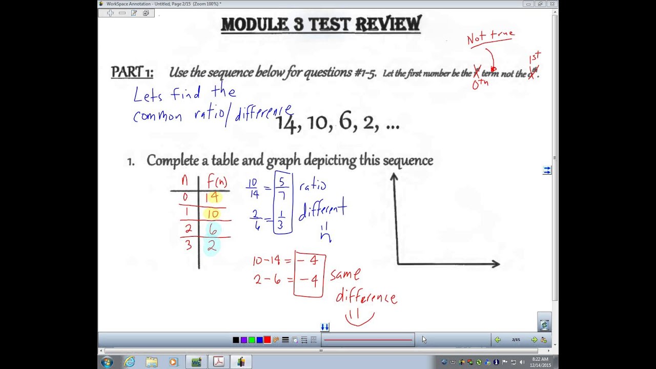 Module 3 Test Review #1 (No Audio) - YouTube