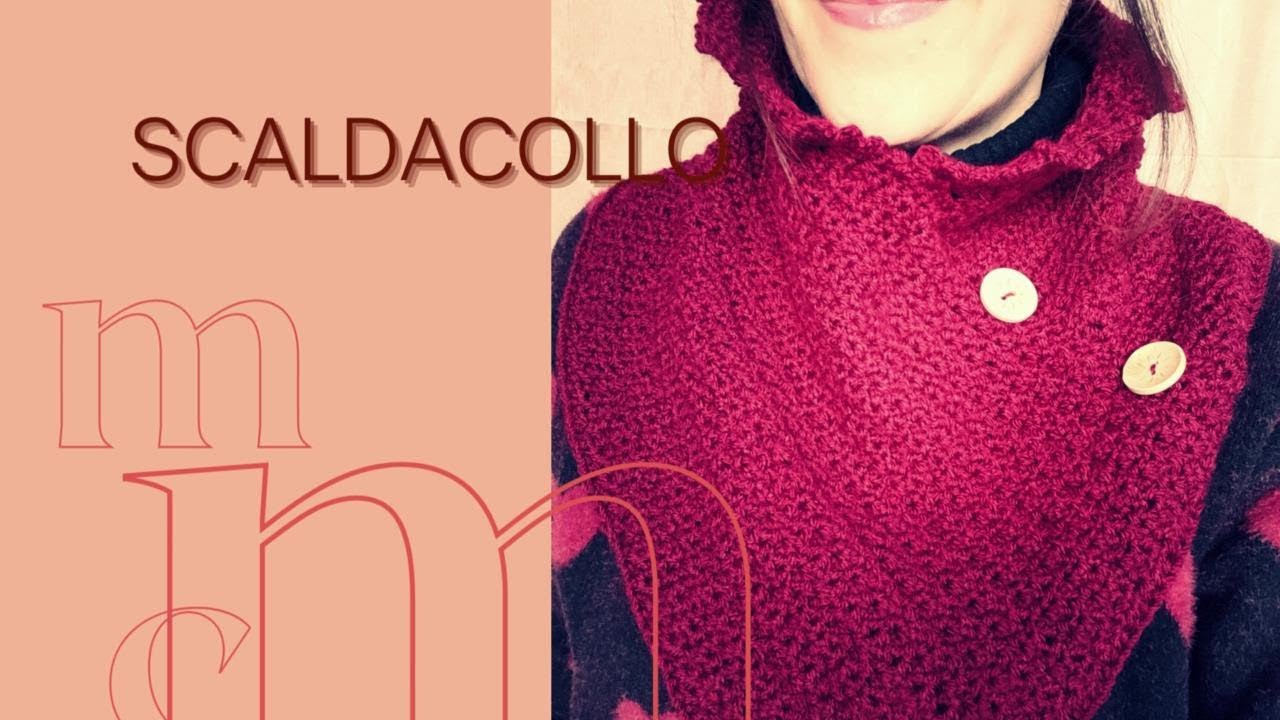 SCALDACOLLO facile a punto duetto - TUTORIAL UNCINETTO - YouTube