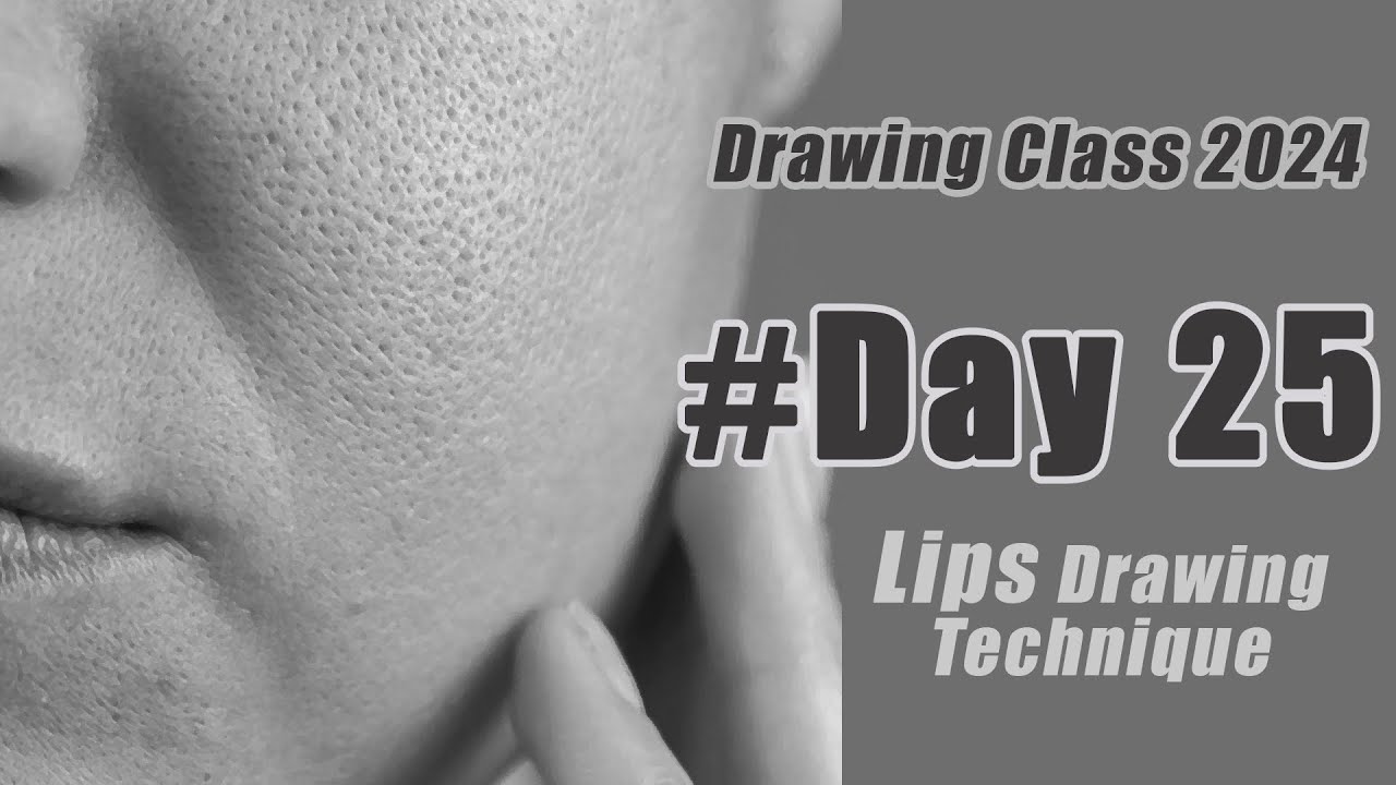 Drawing Class for Beginners - Day 25 | Skin Texture Drawing #drawing # ...