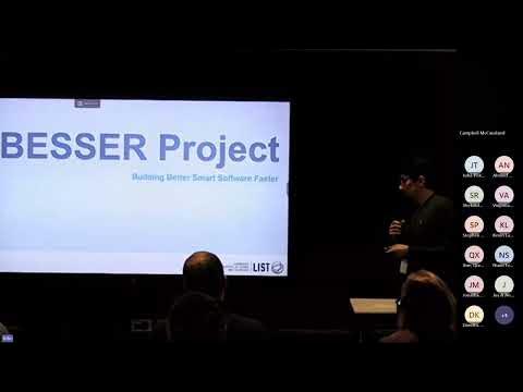Ivan Alfonso 'BEtter Smart Software fastER (BESSER): an open source low ...