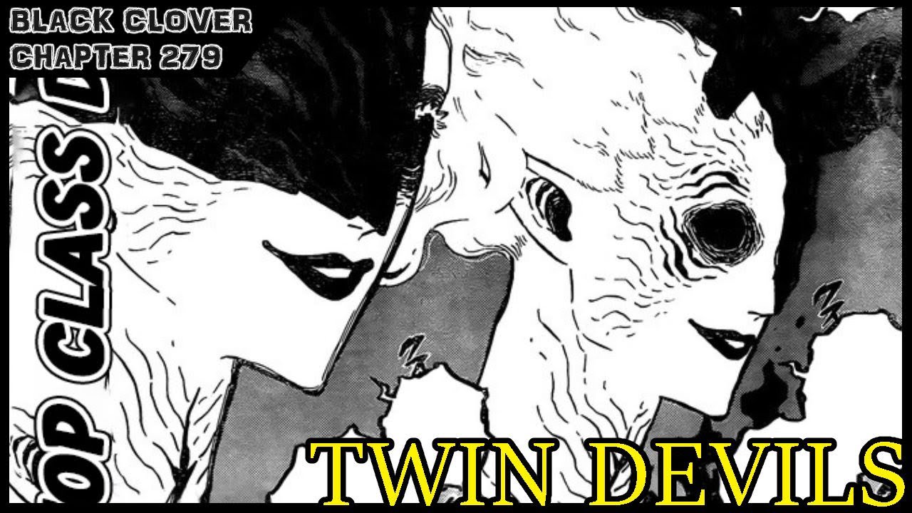 The Twin Devils Are Insane!!! Black Clover Chapter 279 Review - YouTube