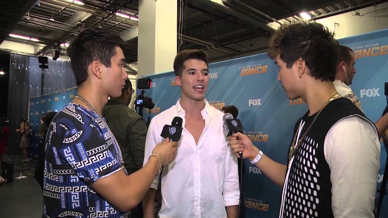 Casey Askew Backstage at So You Think You Can Dance - YouTube