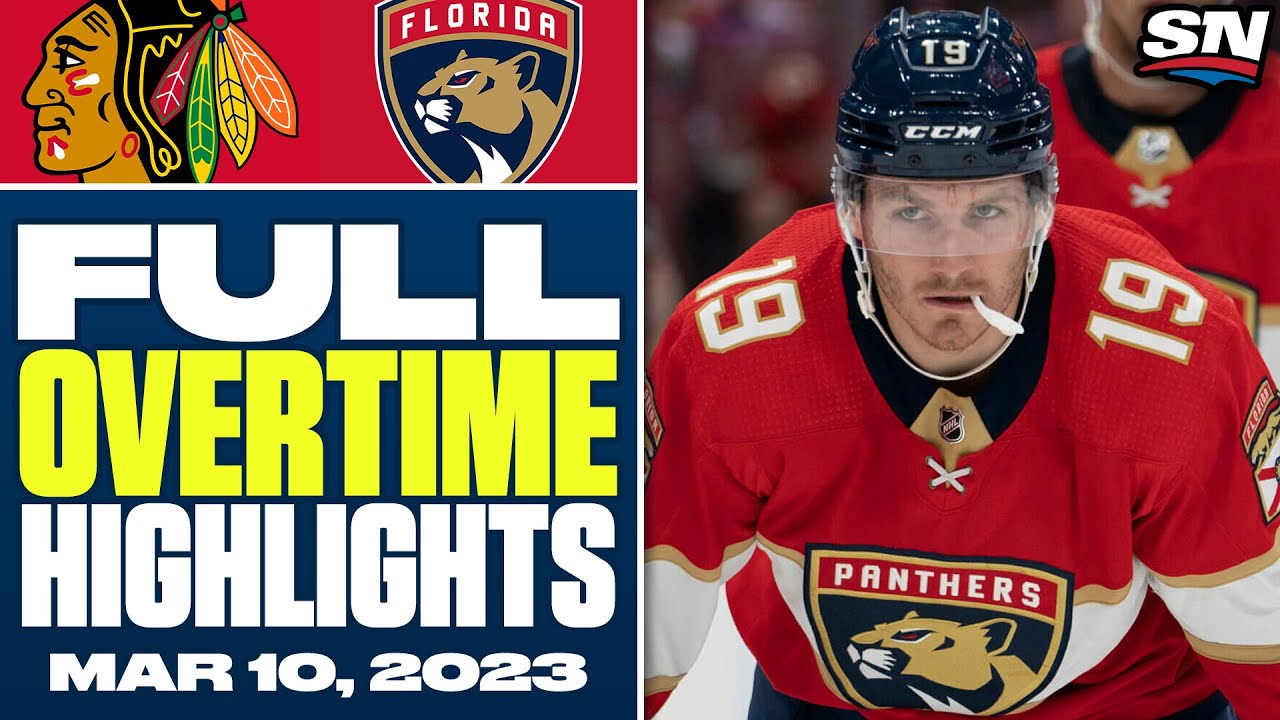 Chicago Blackhawks at Florida Panthers | FULL Overtime Highlights ...