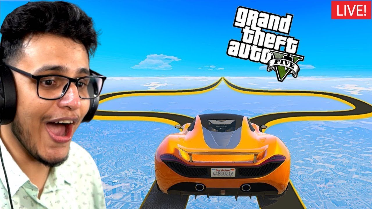 ULTIMATE GTA 5 PARKOUR STUNT RACES🔴!! - YouTube