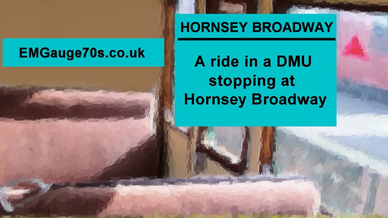 Hornsey Broadway Model Railway DMU ride. - YouTube