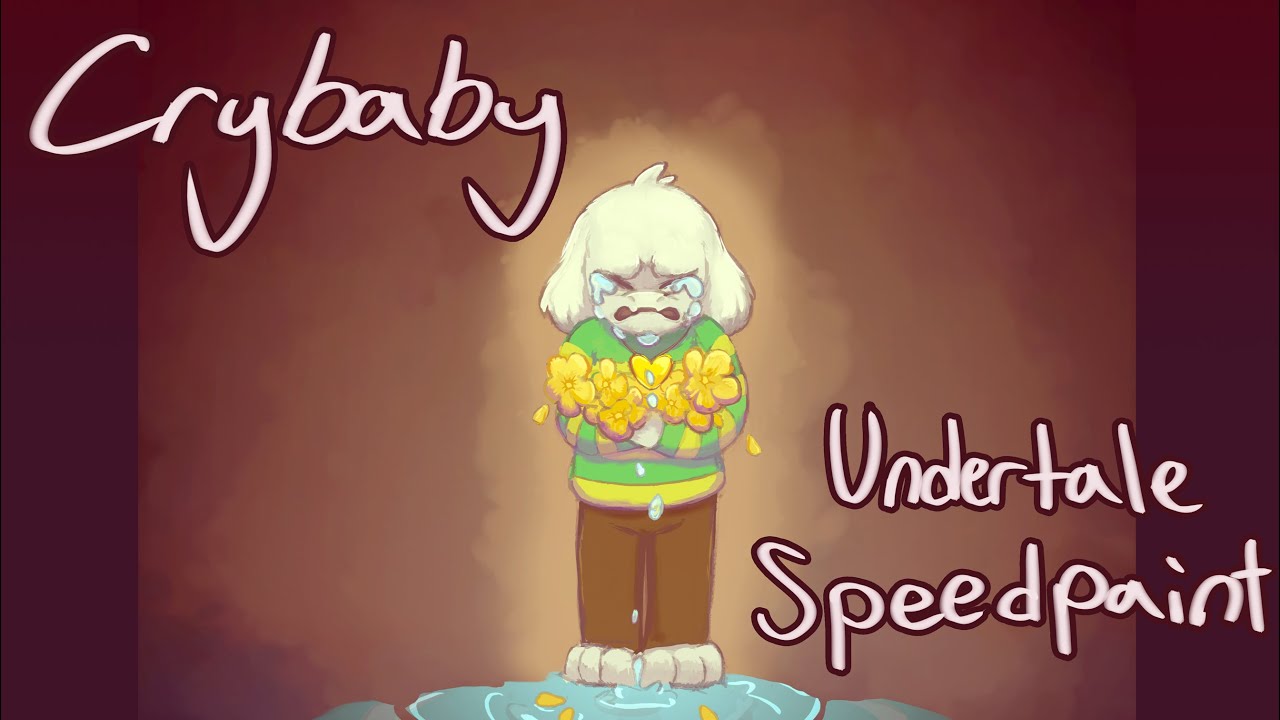 Crybaby - Undertale Speedpaint - YouTube