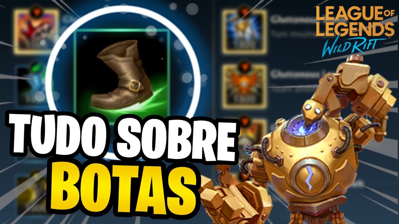 ITENS DO WILD RIFT | BOTAS #4 - YouTube