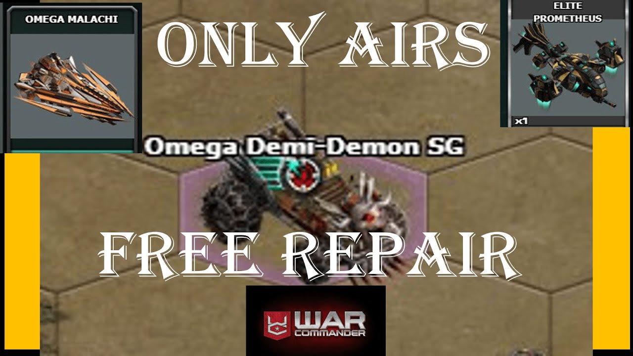 War Commander: OMEGA DEMI-DEMON SG / EASYWAY ONLY AIRS FAST/ FREE ...