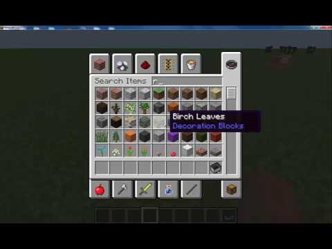 minecraft come craftare un blocco di pietra rossa - YouTube