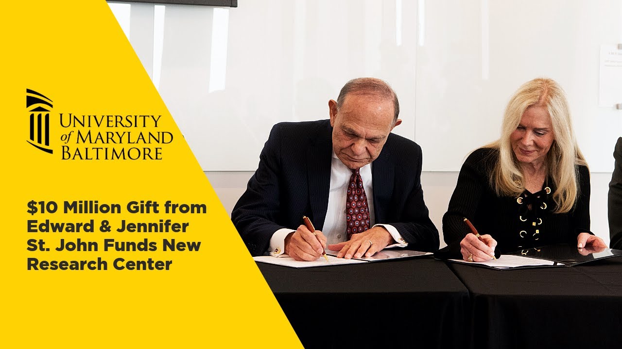 Signing Ceremony: Edward & Jennifer St. John Center for Translational ...