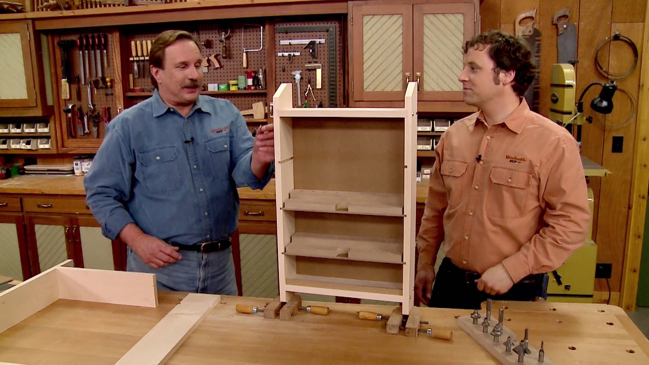 How to Build a Router Bit Storage Center - YouTube