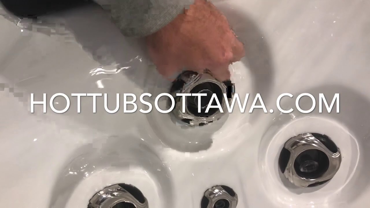 Adjusting and using Hot Tub Jets - YouTube