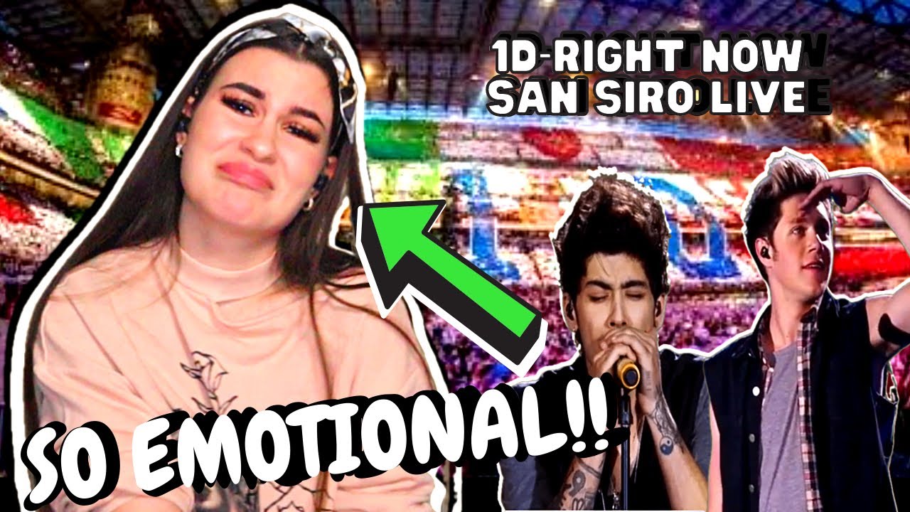 Harry Styles Fan Reacts to One Direction - RIGHT NOW *LIVE in San Siro ...