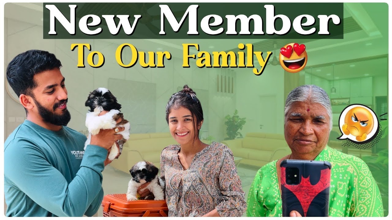 New Member 🥰 #nikhilnisha | Nikhil Nisha Vlogs - YouTube