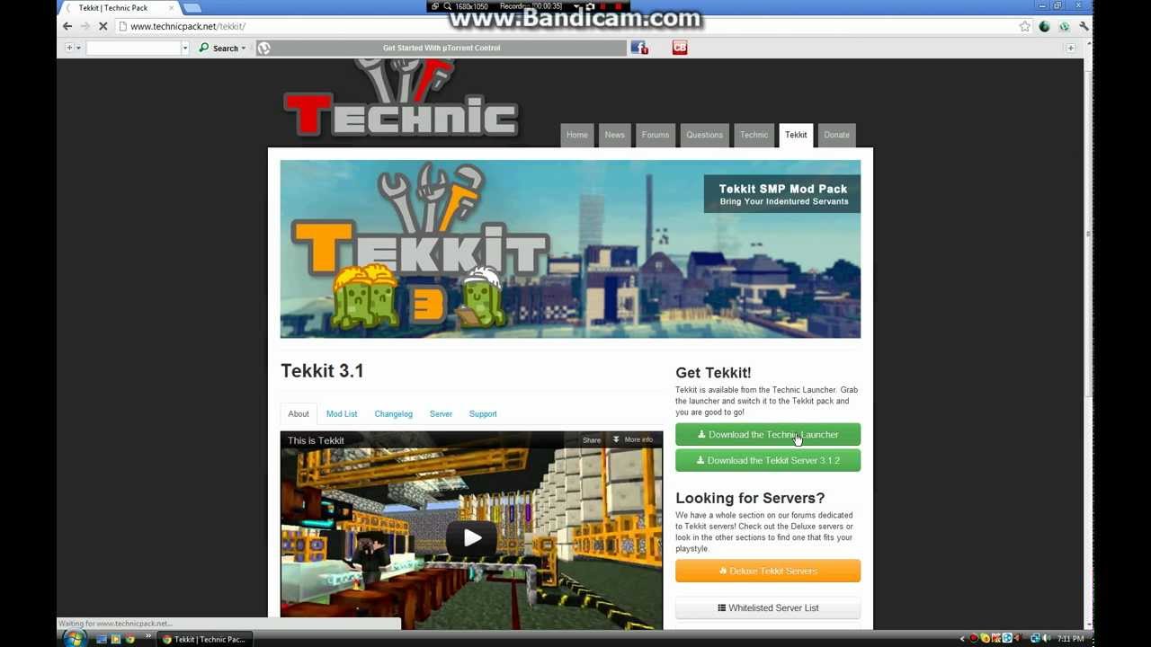 Minecraft: How to download Tekkit 1.3.2 - YouTube