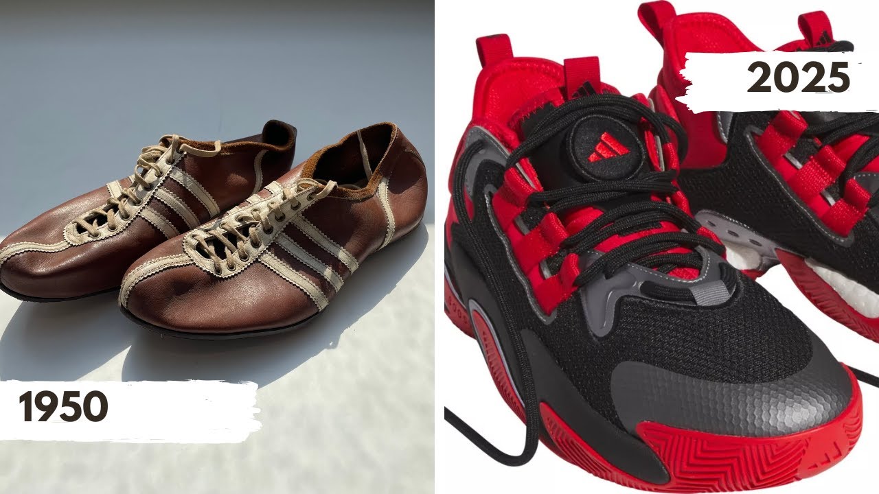 Evolution Of Adidas Shoes 1950-2025 - YouTube