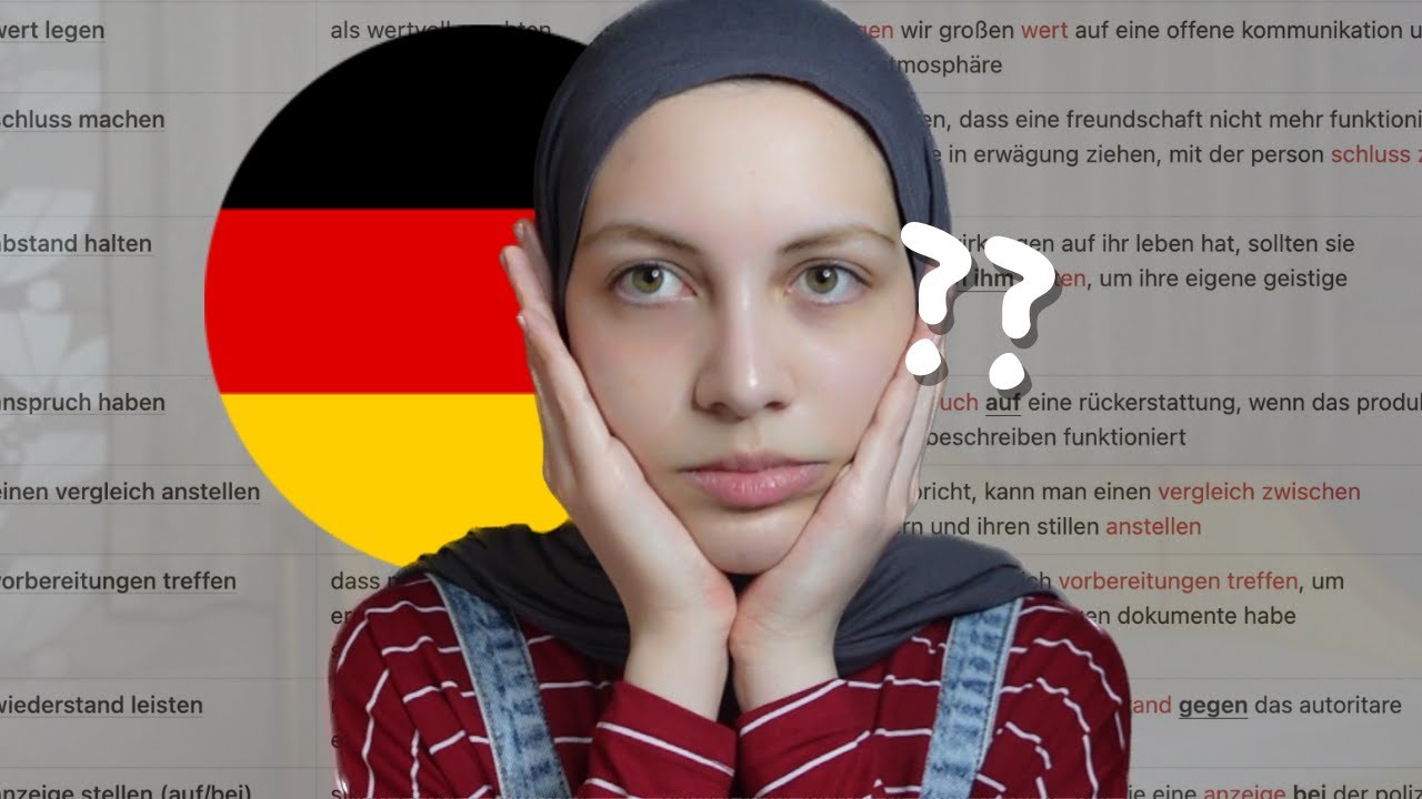 how i learn & revise german vocabulary - YouTube