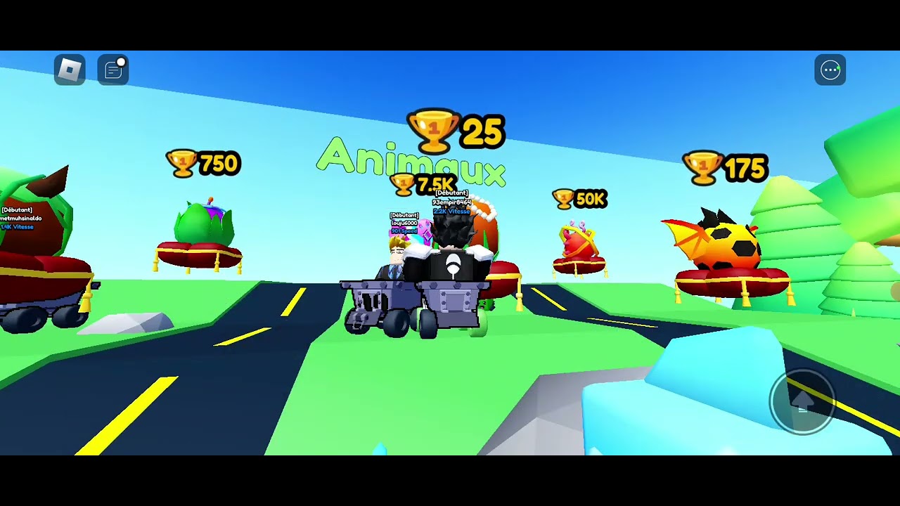 je joue a cart race cliker - YouTube