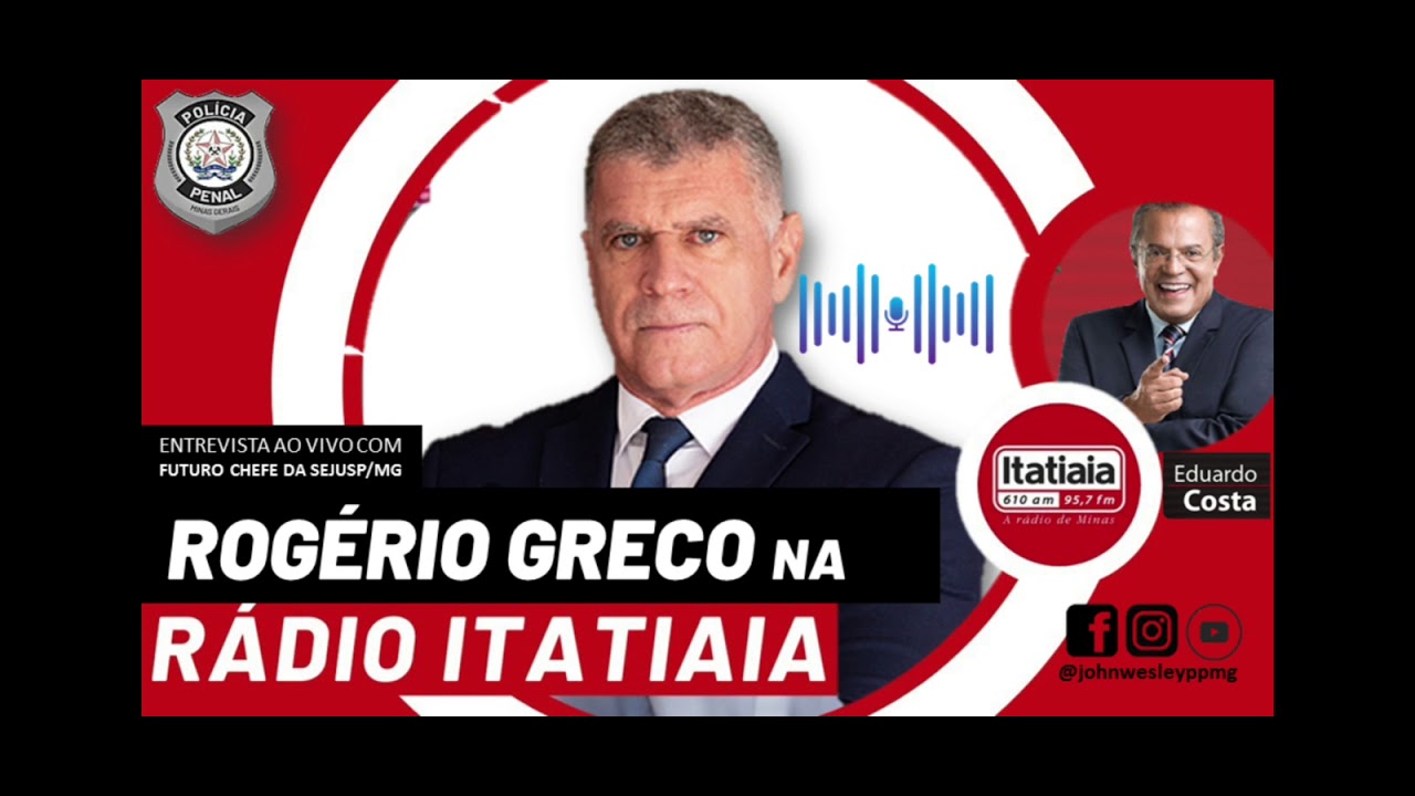 ENTREVISTA COM ROGÉRIO GRECO NA ITATIAIA. - YouTube