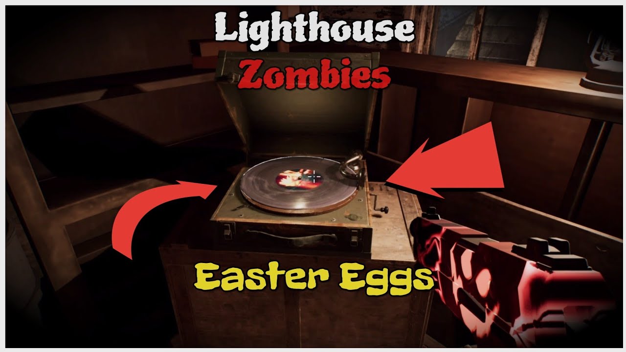 Lighthouse Zombies Easter Eggs *FN Map* - YouTube