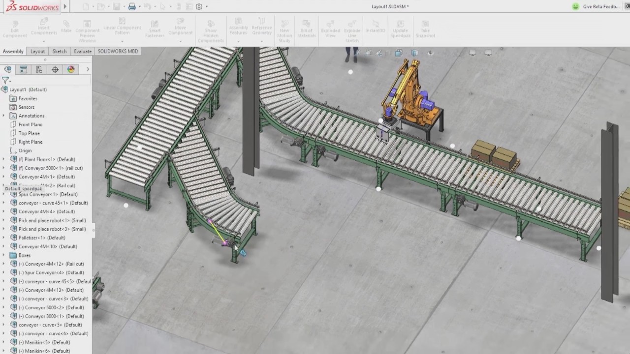 SolidWorks Magnetic Mates 2017 - YouTube